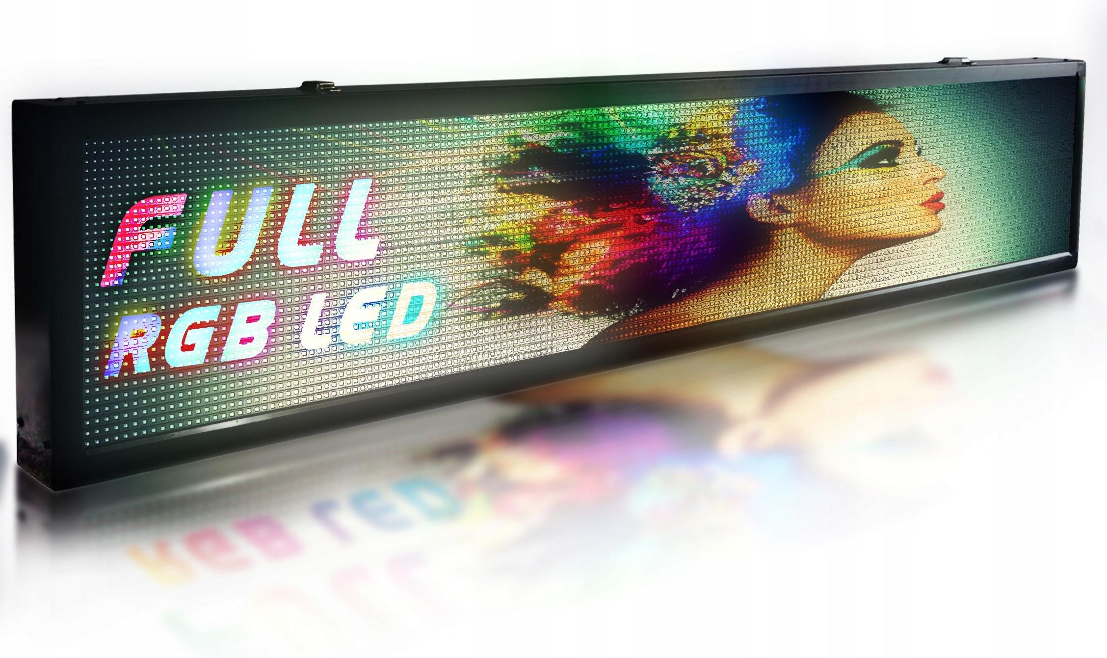 Reklama Led Rgb Wyświetlacz Tablica Ekran 200X40Cm - Ceny i opinie ...