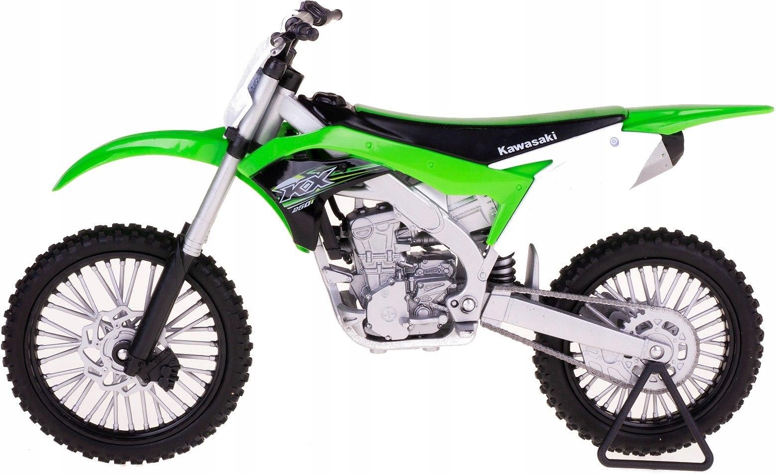 Welly Kawasaki Kx 250F Cross Model Motocykla 1:10 HLO170B - Ceny i ...