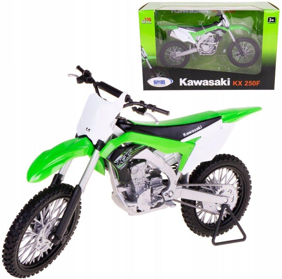 Welly Kawasaki Kx 250F Cross Model Motocykla 1:10 HLO170B - Ceny i ...
