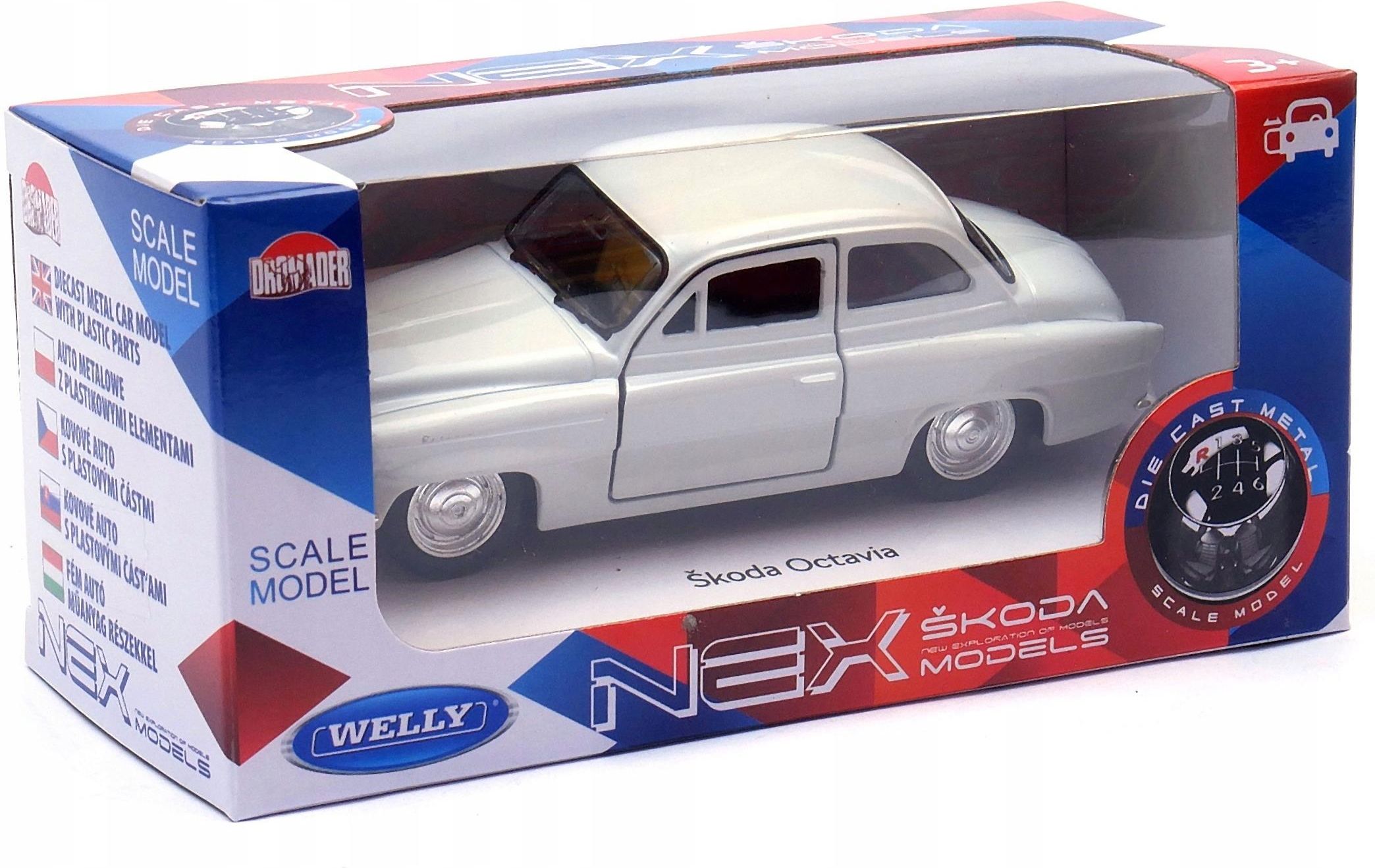 Welly Skoda Octavia 1:34 39 Model Old Timer Biały 2000078 - Ceny i ...
