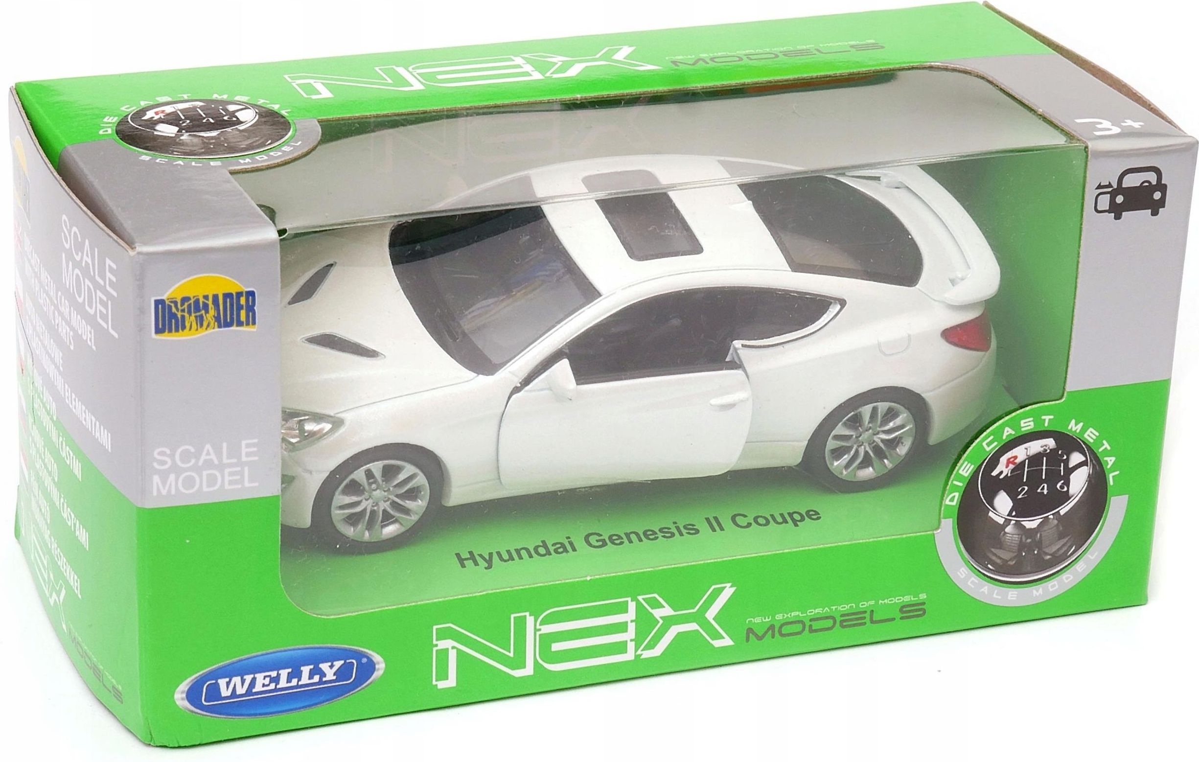 Welly Hyundai Genesis Ii Coupe 1:34 39 Biały 43668WHITE - Ceny i opinie ...
