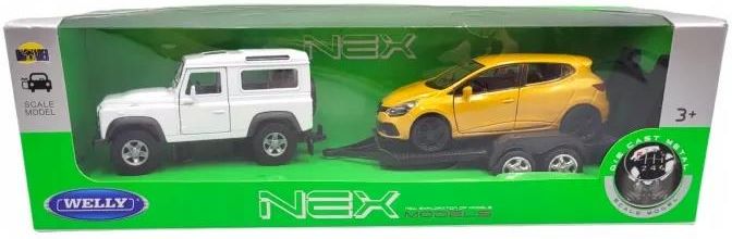 Welly Auta Na Lawecie Land Rover Renault Clio - Ceny i opinie - Ceneo.pl