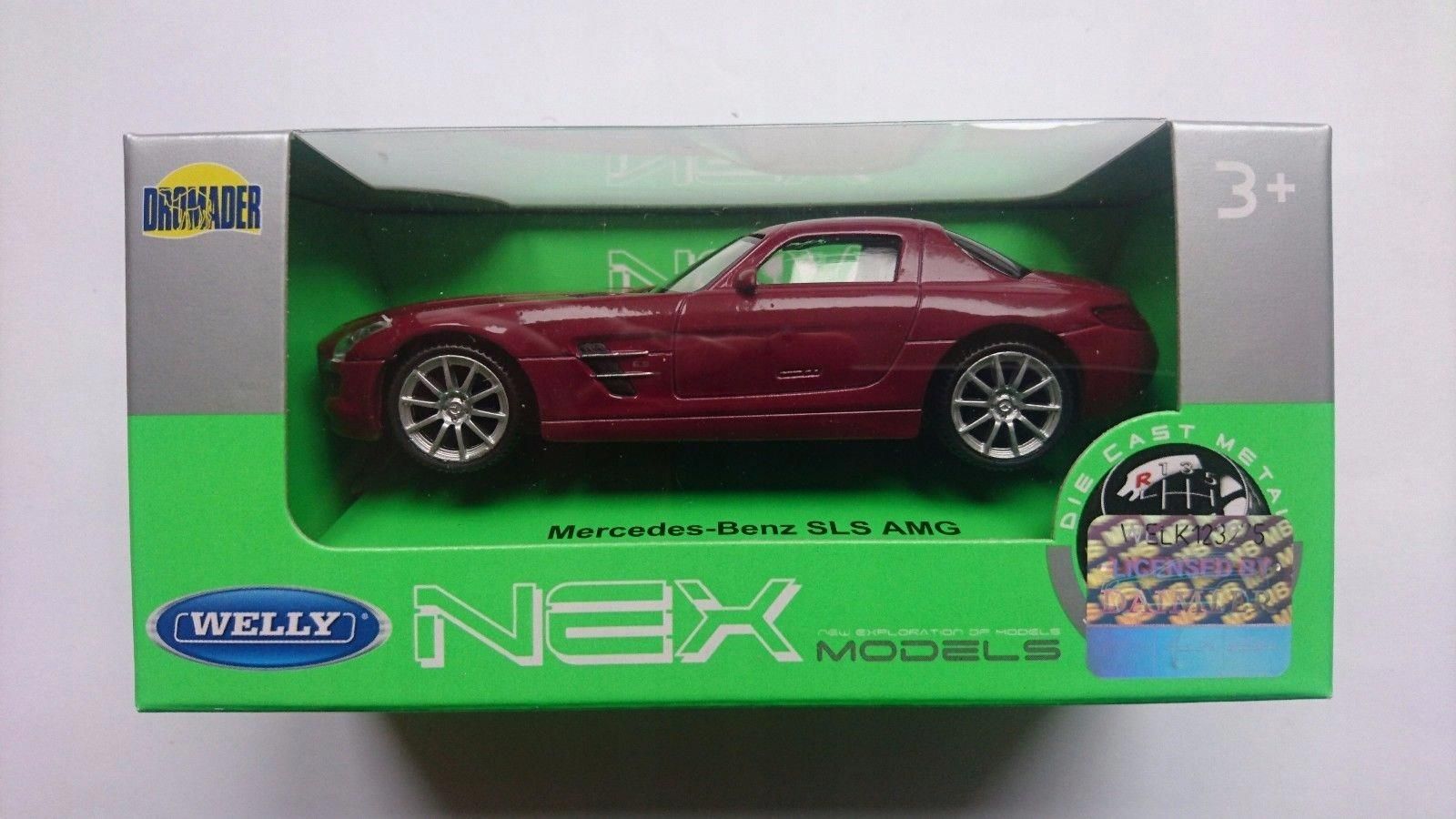 Welly Mercedes Benz Sls Amg 1:43 Metalowy 2222 - Ceny i opinie - Ceneo.pl