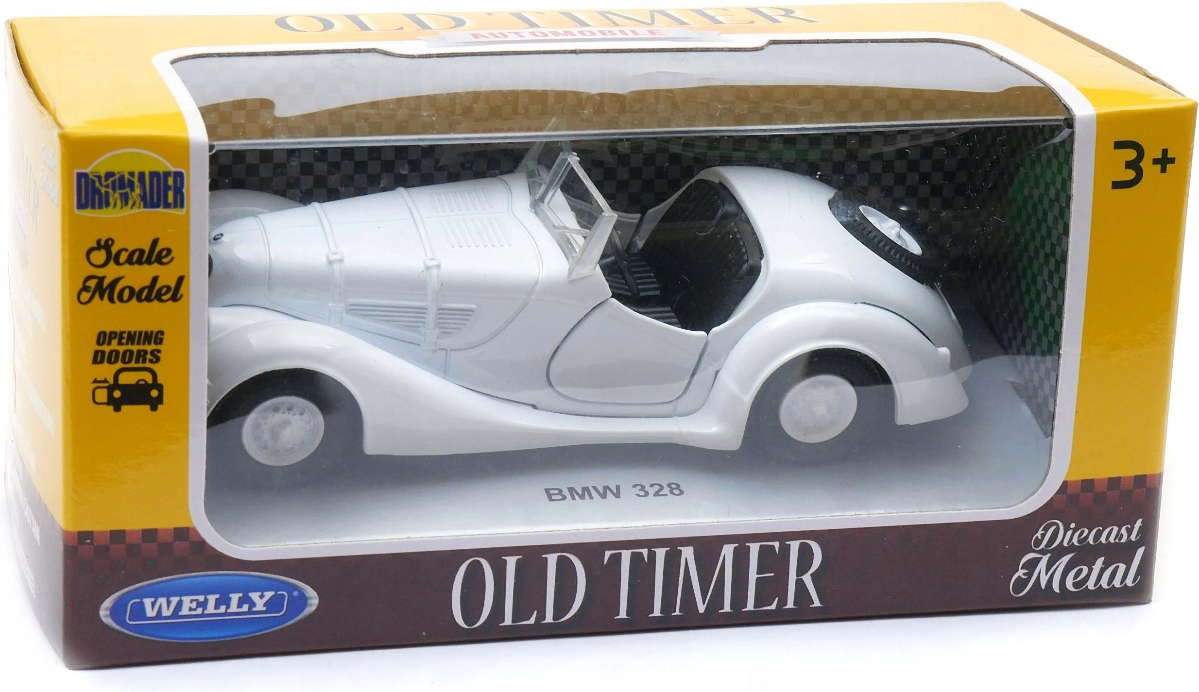 Welly Bmw 328 Open Top 1:34 39 Model Biały 98874C - Ceny i opinie ...
