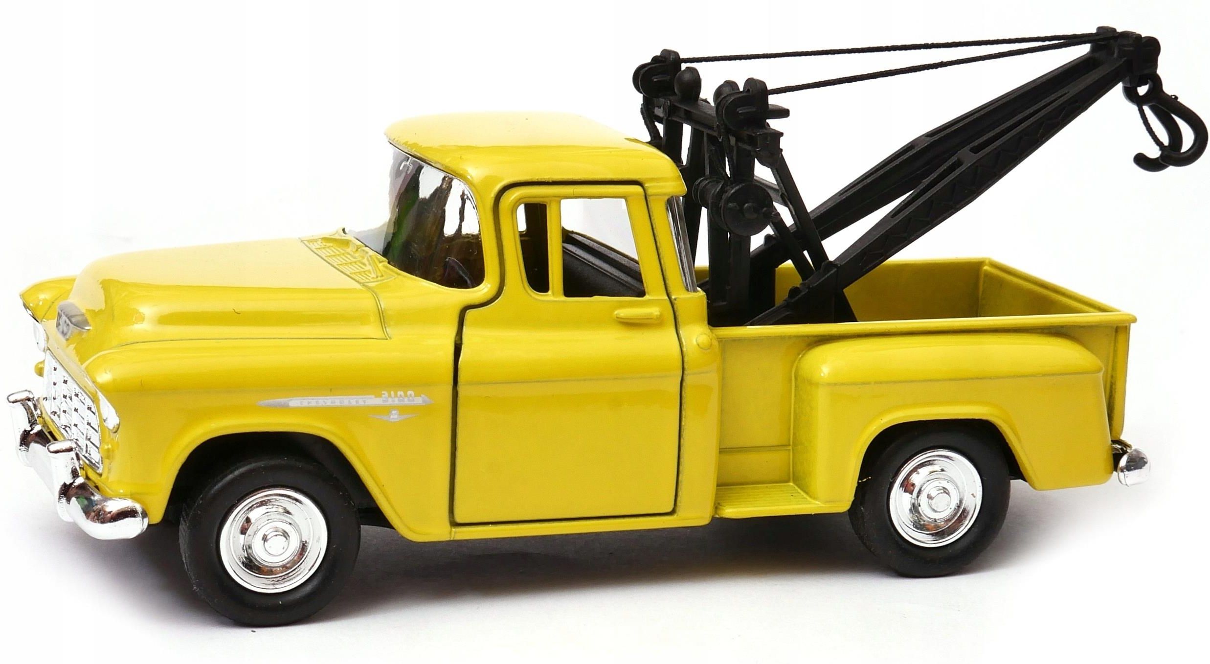Welly Chevrolet Stepside Tow Truck 1955 1:34 Żółty 43765YELLOW - Ceny i ...