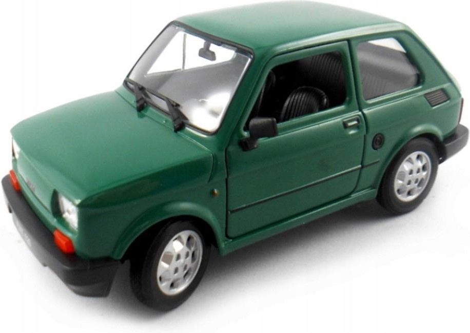 Welly Fiat 126P Maluch Model Prl 1:21 Jasnozielony 24066GREEN - Ceny i ...