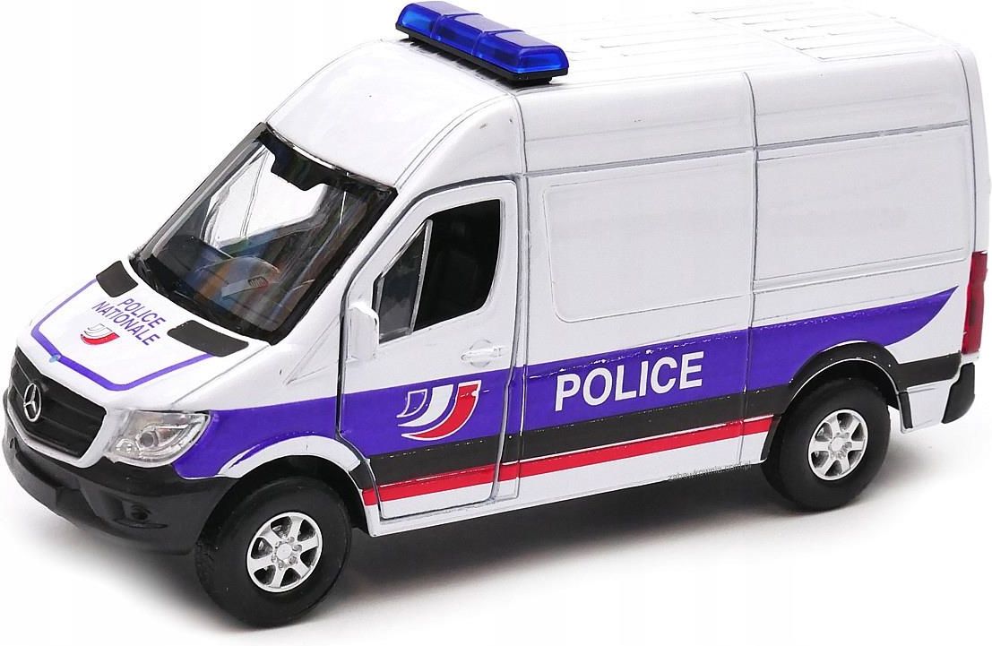 Welly Mercedes Benz Sprinter Panel Police Nationale 1:34 43730Fp ...