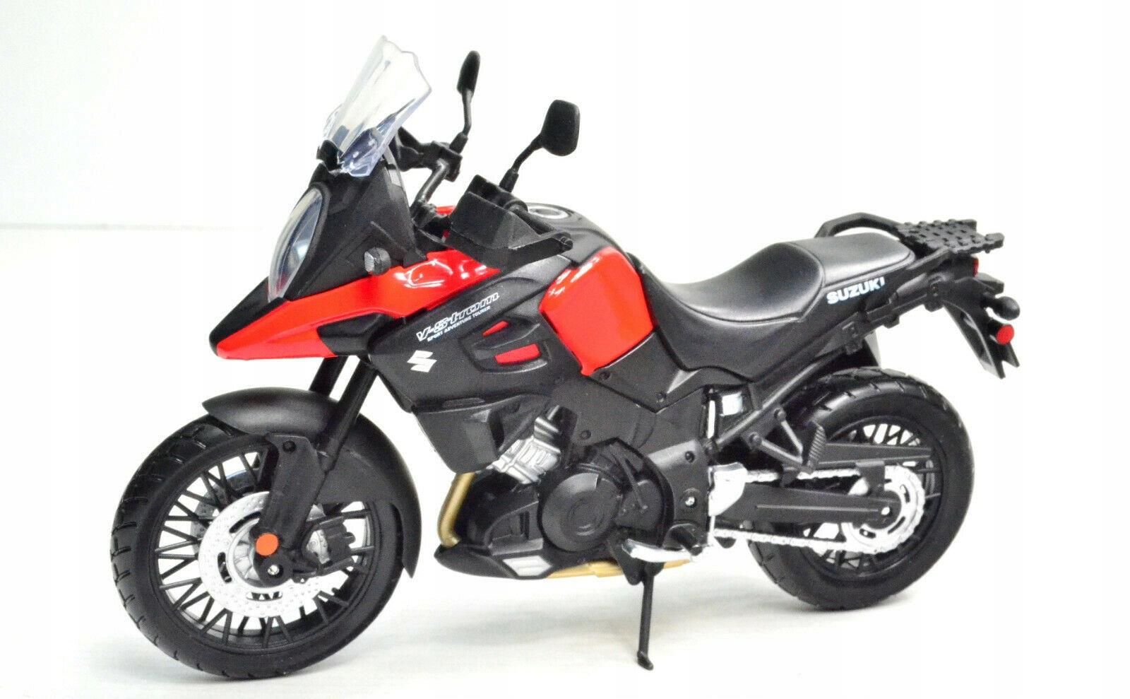 Maisto Suzuki V Strom Red Black 1/12 3110119130 - Ceny i opinie - Ceneo.pl