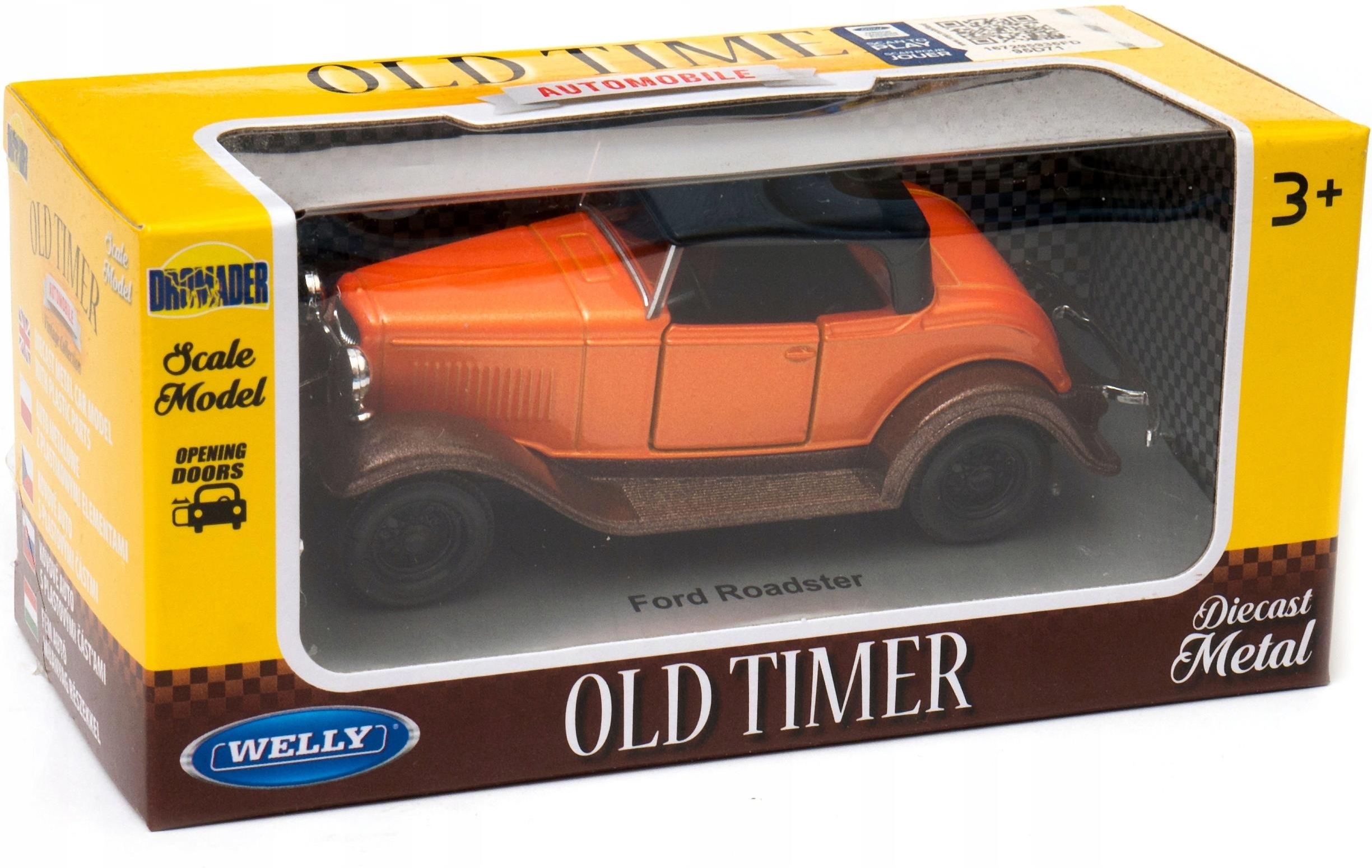 Welly Ford Roadster Soft Top 1:34 39 Model Pomar 98875H - Ceny i opinie ...