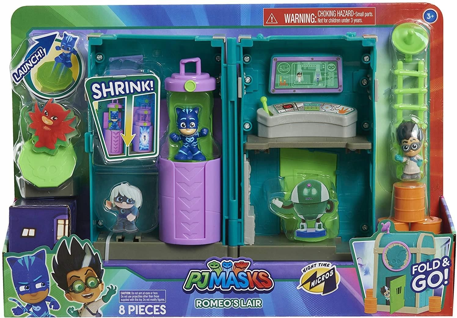 Giochi Preziosi Pidżamersi Figurka Romeo Baza Laboratorium Kotboy ...