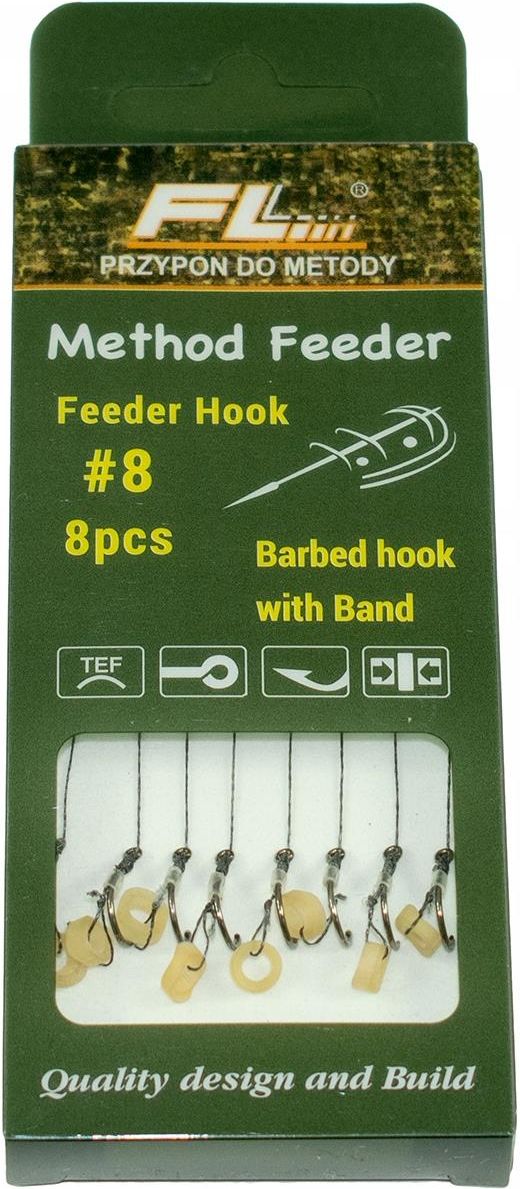 Fl Przypony Z Haczykami Nr 8 Method Feeder Gumką 641816 - Ceny i opinie - Ceneo.pl
