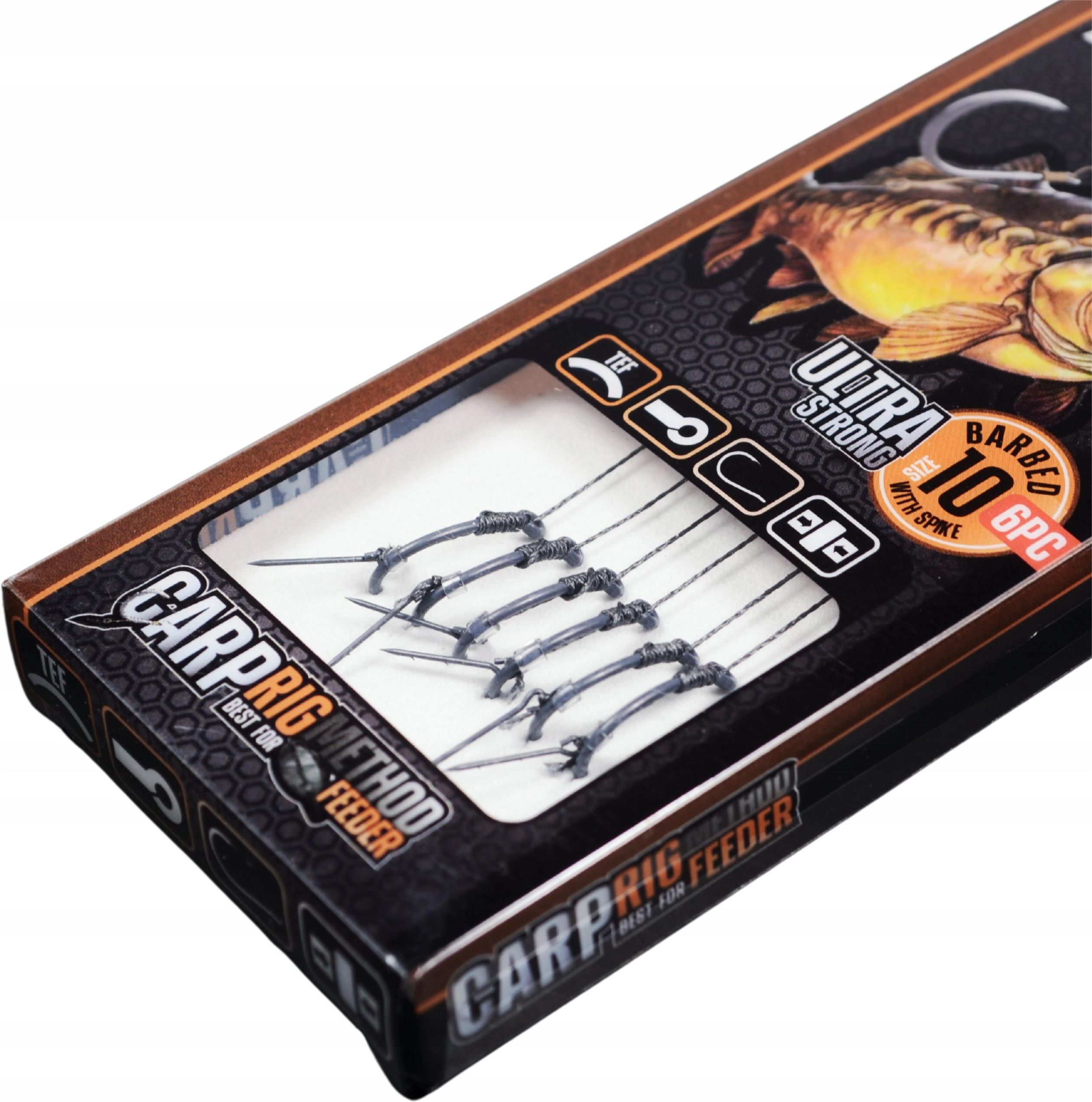 Hokkaido Przypon Hak 10 Method Feeder Z Igłą 10Cm W2500910 - Ceny i opinie - Ceneo.pl