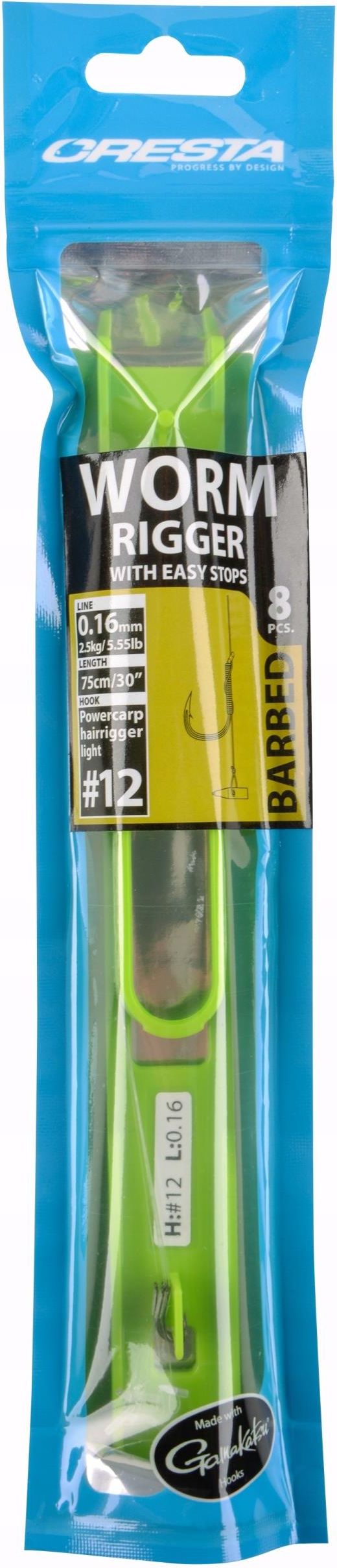 Spro Przypon Cresta Worm Riggers Stop Hak Nr 14 0,1 4735106003 - Ceny i ...