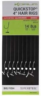 Korum Przypony Quickstops Hair Rigs Barbed Hak 12 - Ceny i opinie - Ceneo.pl