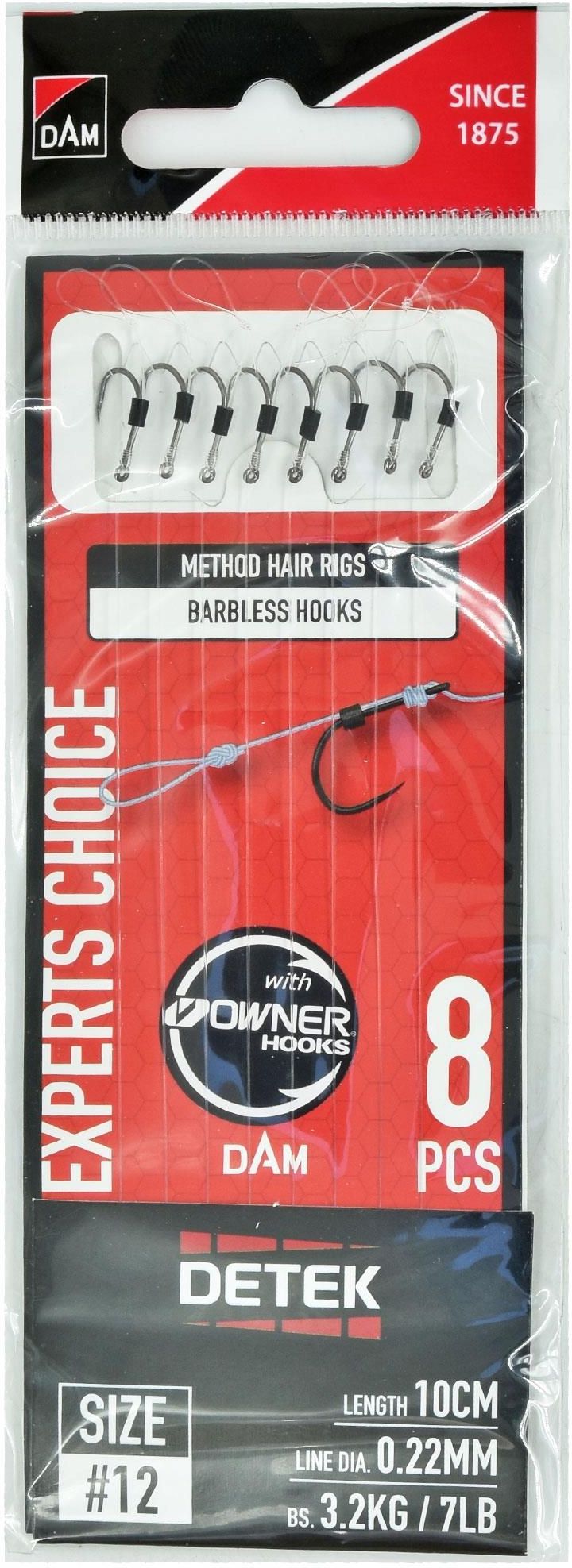 Dam Przypon Detek Method Hair Rig R12 8Szt Bezzad 70469 - Ceny i opinie ...