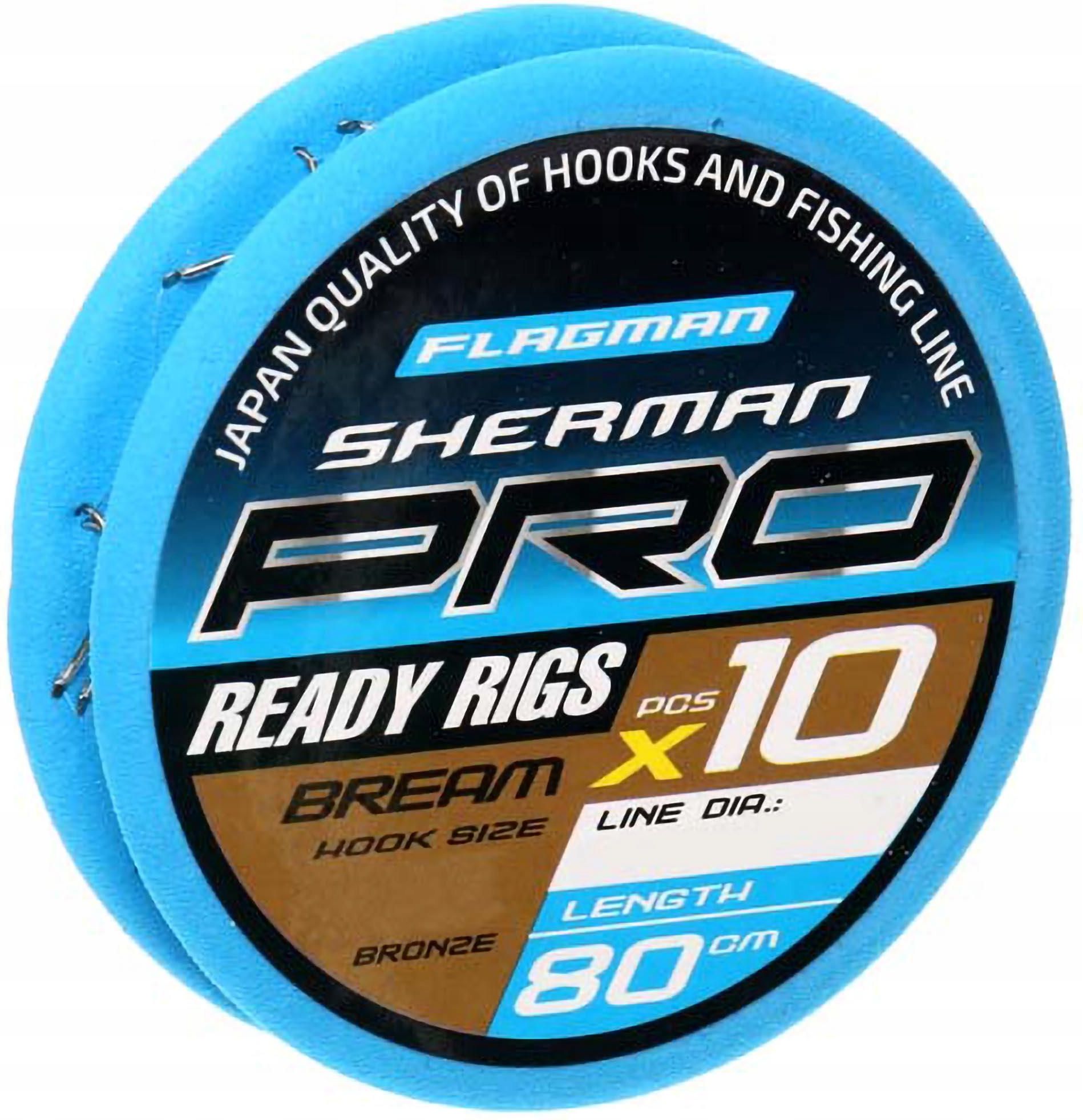 Flagman Przypony Haki Z Zadziorem Sherman Pro Bream 80 Cm 0 148 Mm R 10 SHPBR10 - Ceny i opinie ...
