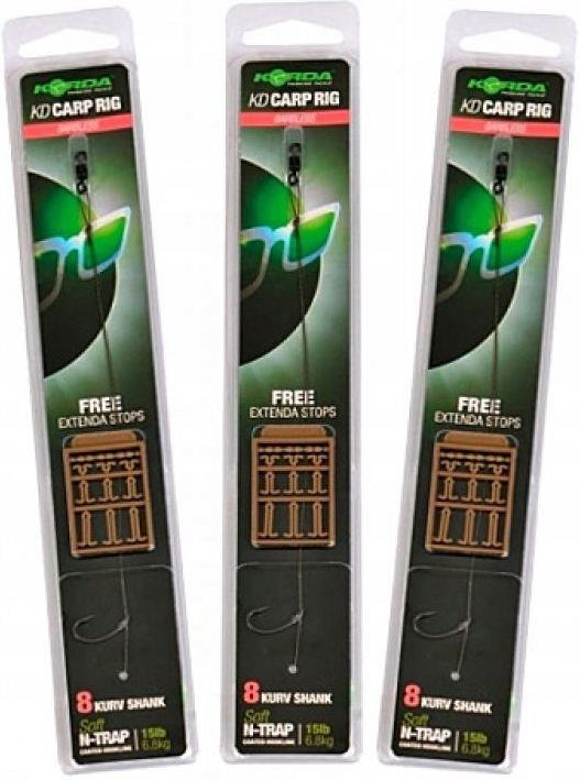 Korda N Trap Kd Rig Barbless 30 Lb Kurv Shank B 4 Przypon KCR053 - Ceny ...