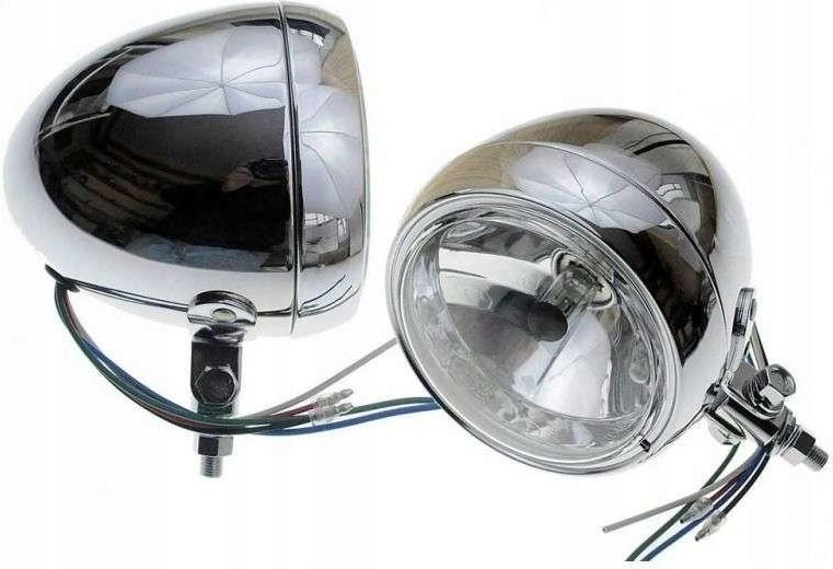Motrix Reflektory Lightbary Lampy Przód 4,5 Cala Chrom 11698 - opinie i ...