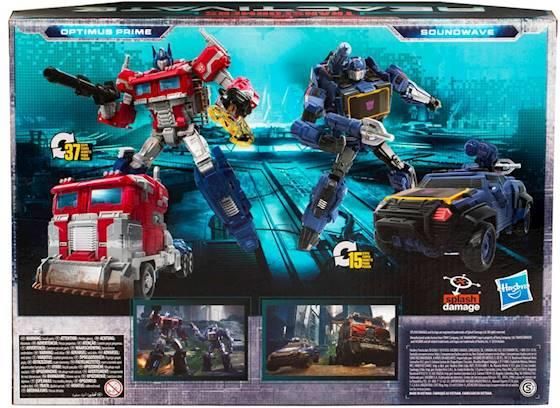 Transformers Reactivate 2-Pack Optimus Prime & Soundwave 16 Cm - Ceny i ...