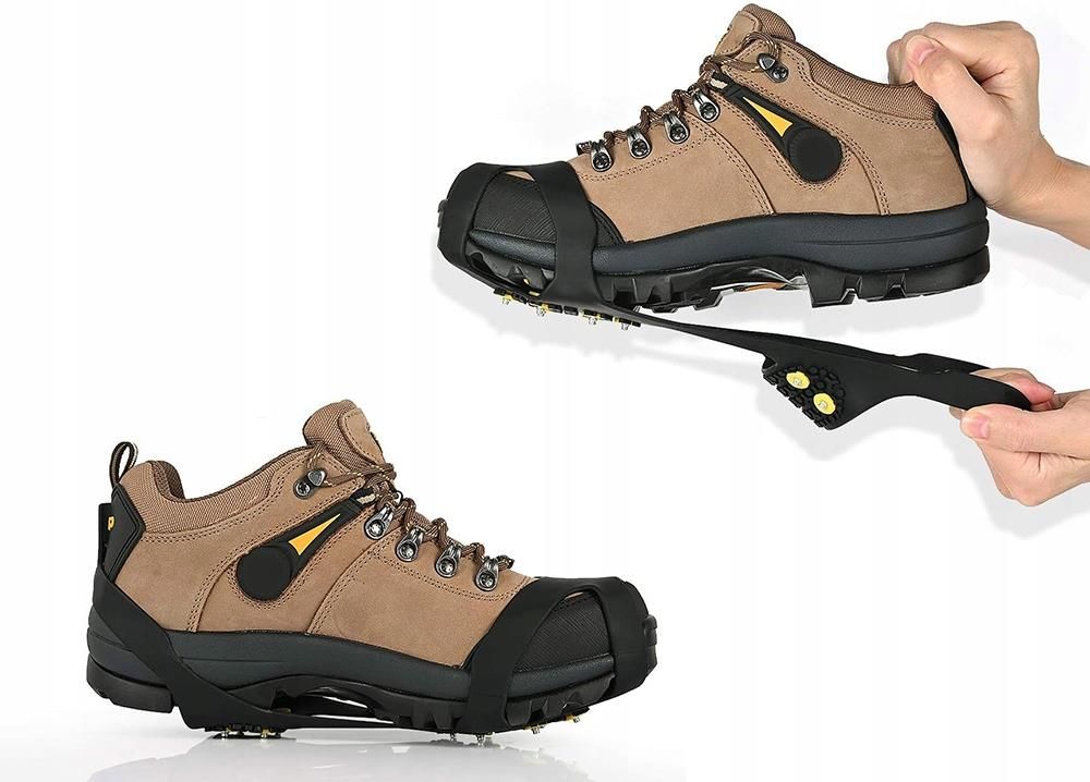 RAKI TURYSTYCZNE RACZKI NA BUTY KOLCE ANTYPOŚLIZGOWE NAKŁADKI 42-45 ...