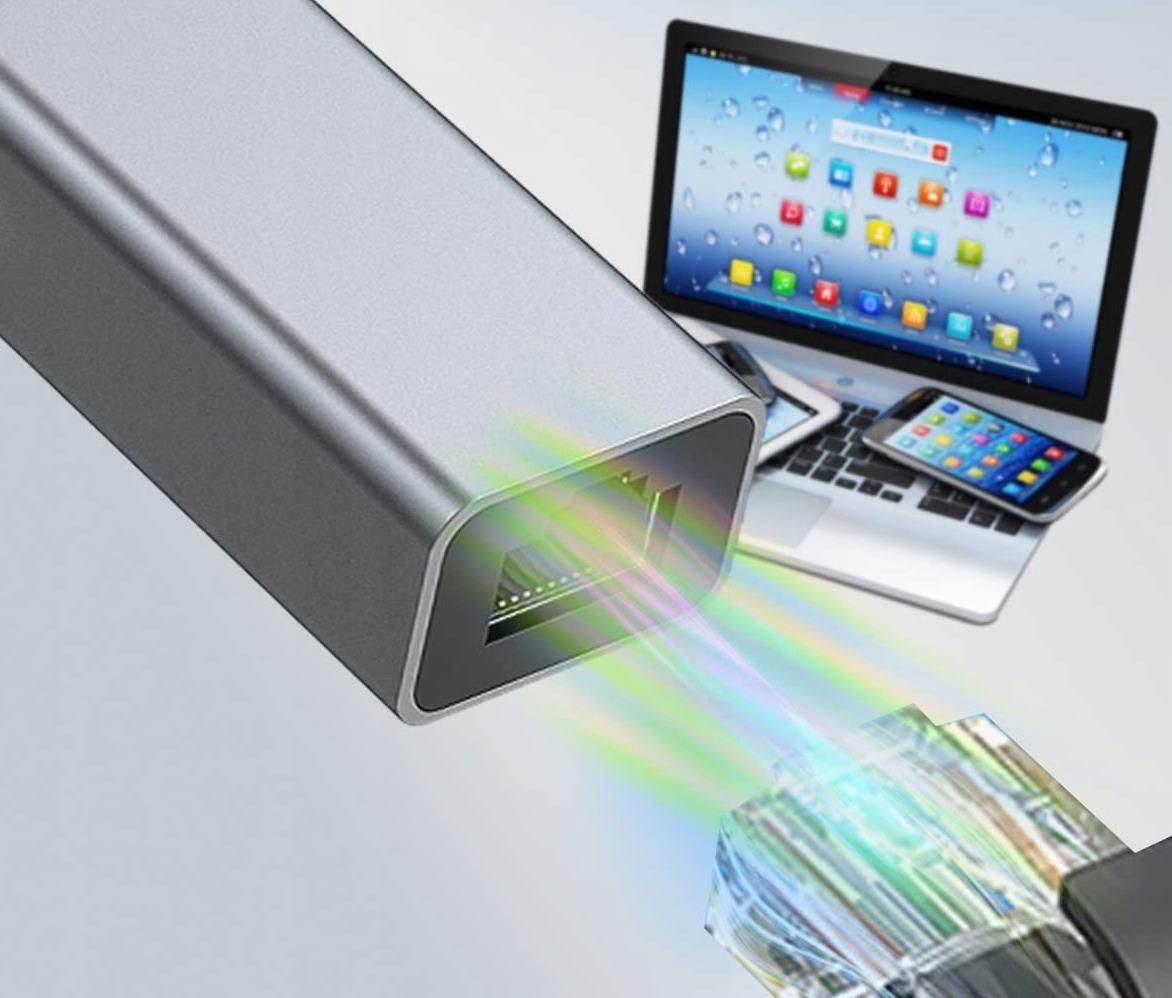 Novaza Tech Adapter Sieciowy Usb C Na Gigabit Ethernet Rj45 3.0 ...