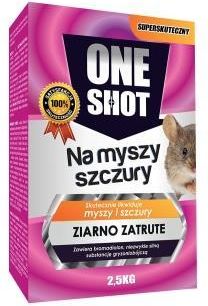 Monagro One Shot Na Myszy I Szczury Ziarno 2,5Kg Muribrom Grain - Ceny ...