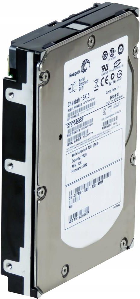 Dysk serwerowy Dell 73GB Sas 15000RPM 3.5'' ST373455SS (0UP936 ...