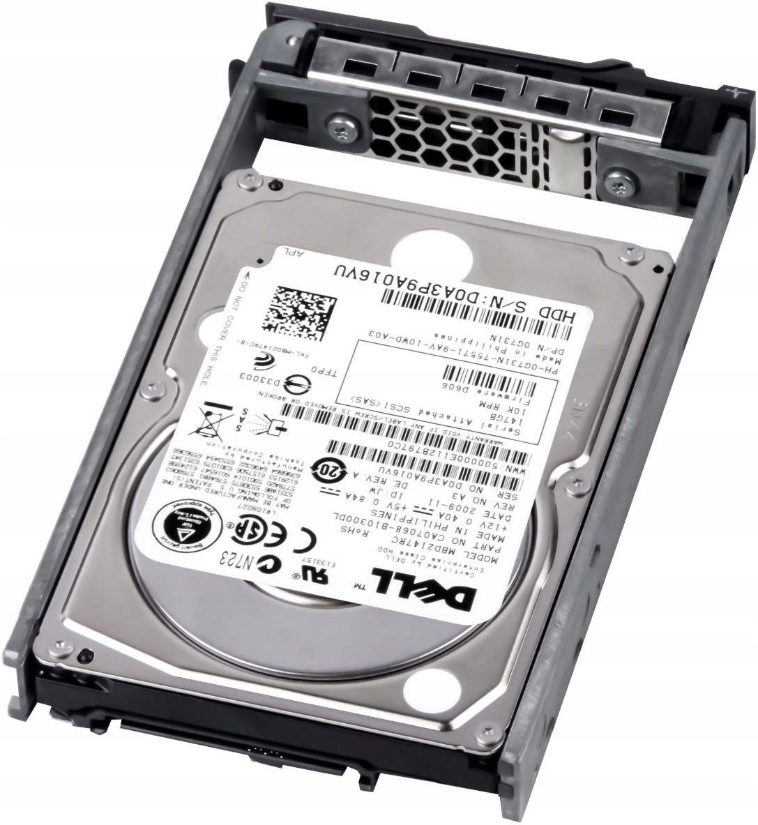 Dysk serwerowy Dell 147GB 10K 16MB SAS-2 2.5'' MBD2147RC (0G731N ...