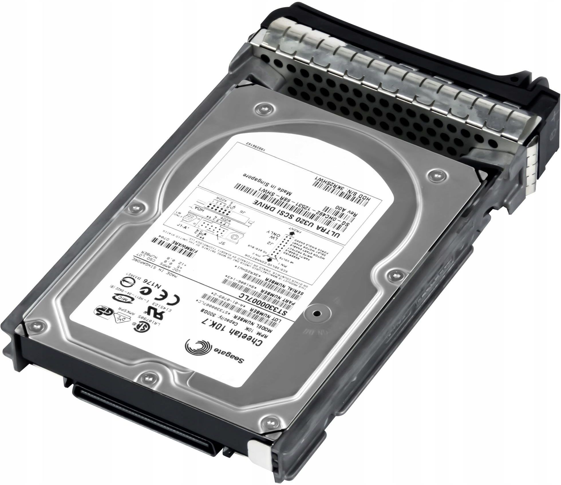 Dysk serwerowy Dell 300GB 10K Scsi U320 3.5'' ST3300007LC (0HC492 ...