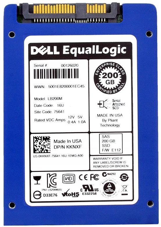Dysk serwerowy Dell LB200M 200GB Sas Hot Swap Ssd 2,5'' 0KKNXF (KKNXF ...