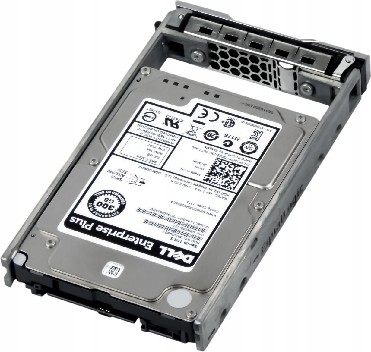 Dysk serwerowy Dell 300GB 15K 64MB SAS-2 2.5'' ST9300653SS (0FJM3K ...