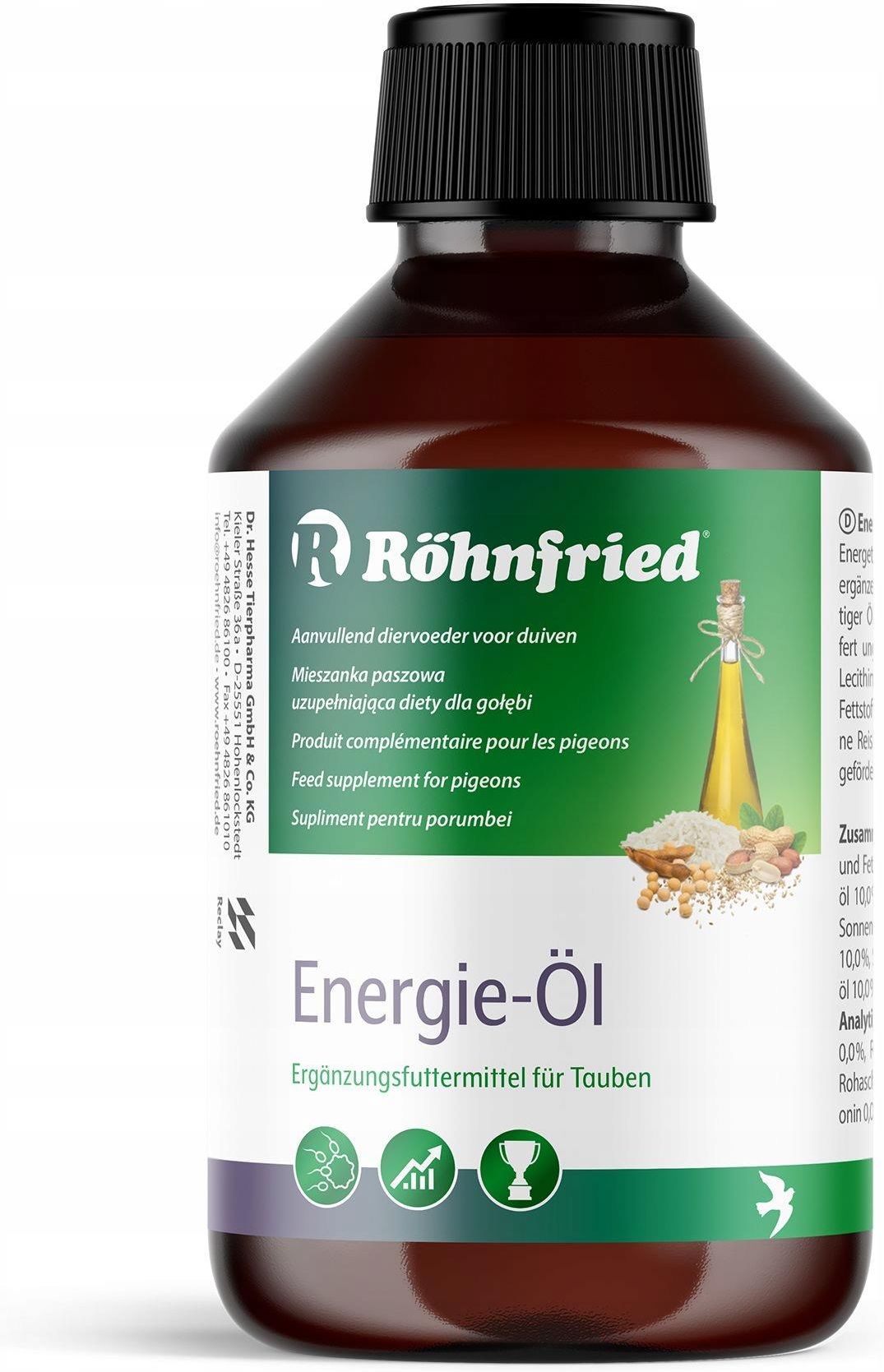 Röhnfried Rohnfried Energie Oil 250Ml Olej Energetyczny - ceny i opinie ...