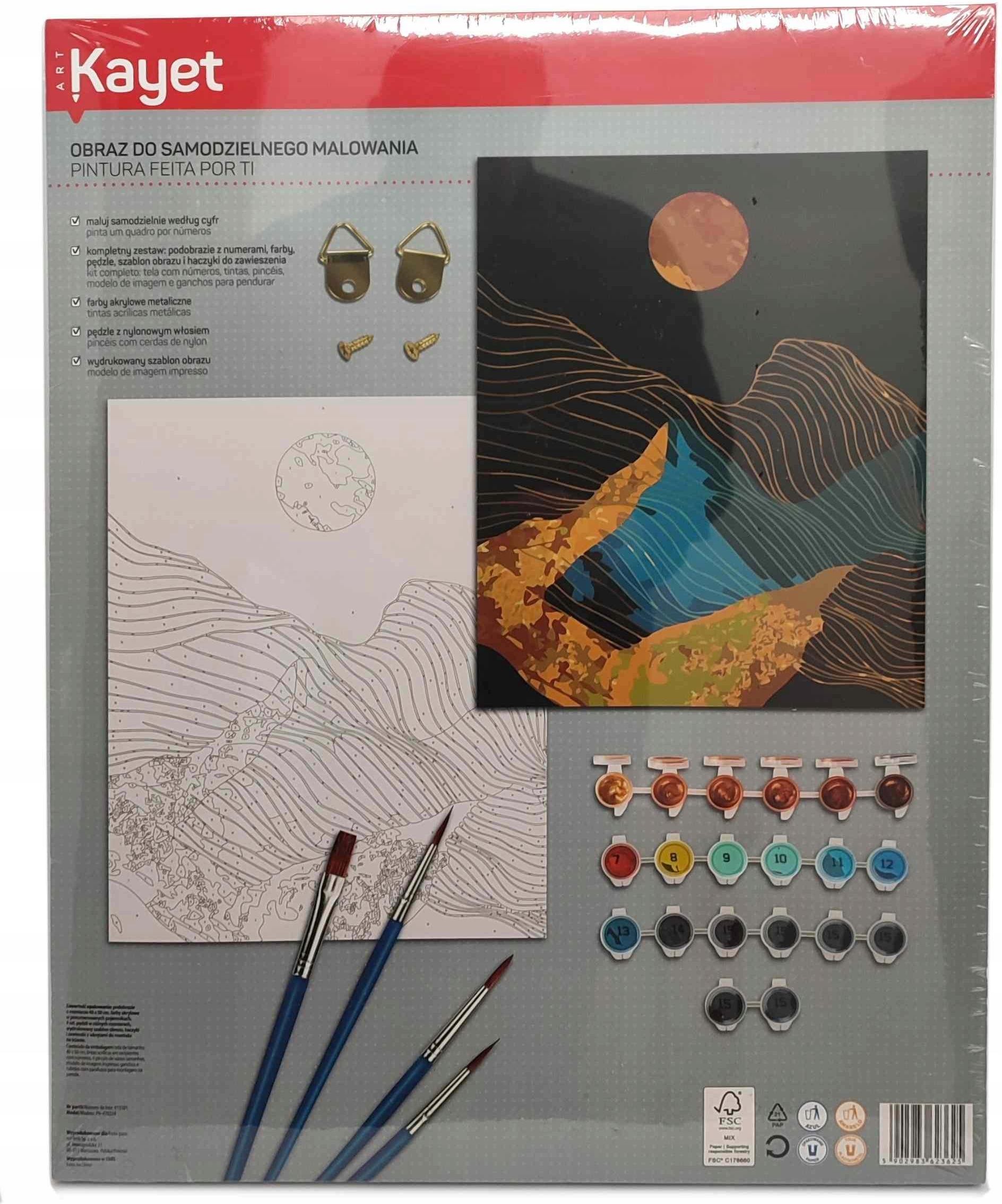 Kayet Obraz Malowanie Po Numerach 40x50Cm 1635155257 - Ceny i opinie ...