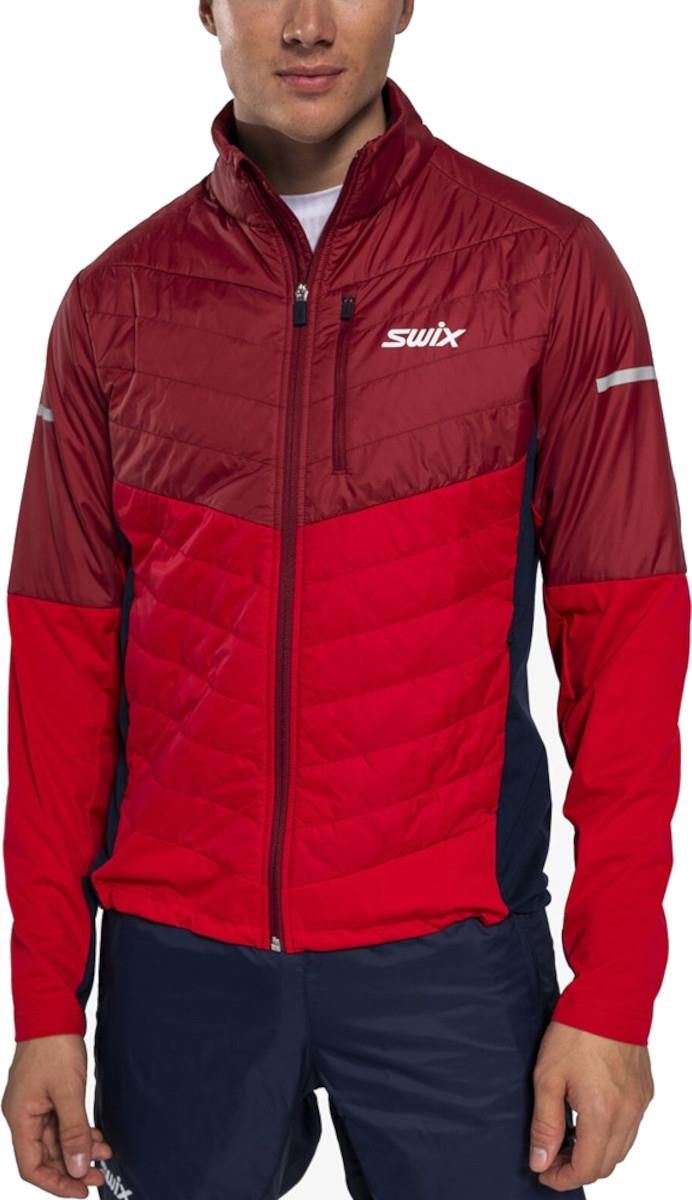 Swix Dynamic Hybrid Insulated Jacket 10081 23 94306 S Czerwony - Ceny i ...