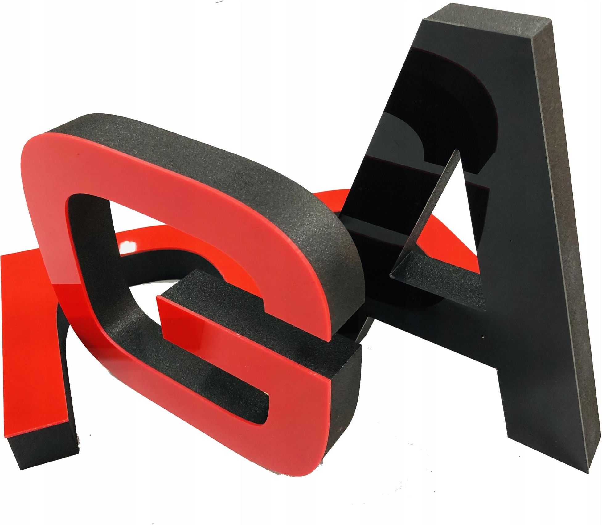 Styrodur Litery 3D Z Malowaniem Front Plexi - Ceny i opinie - Ceneo.pl