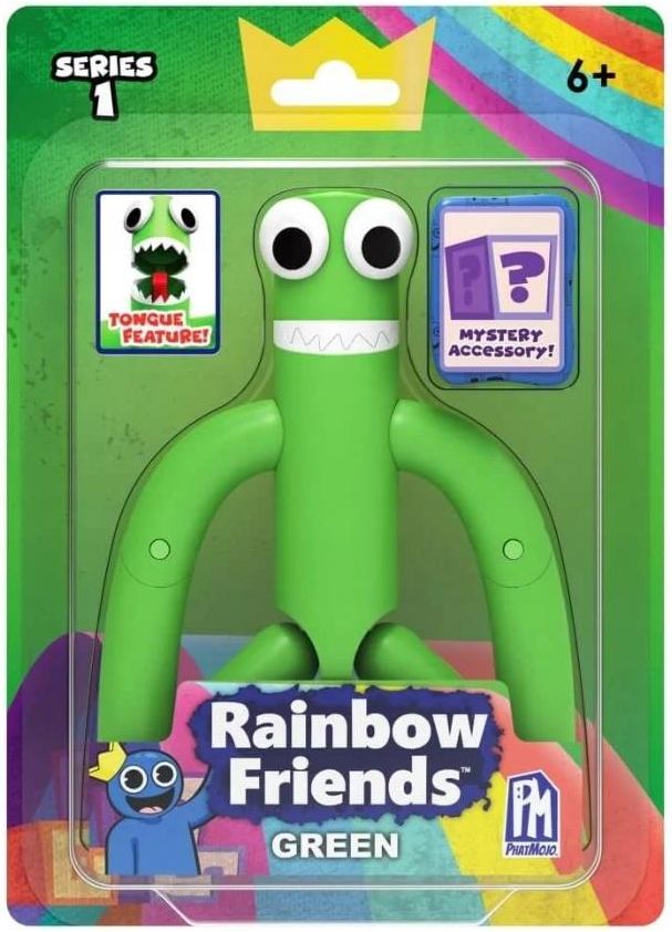 Phatmojo Rainbow Friends Green Zielony Figurka Roblox Figurki Akcji ...
