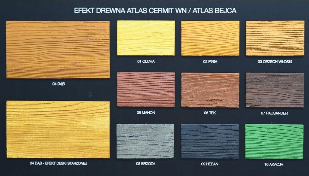 Tynk Atlas Bejca Do Tynku Imitującego Drewno Heban 1L - Opinie i ceny ...