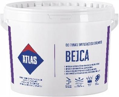 Tynk Atlas Bejca Do Tynku Imitującego Drewno Heban 1L - Opinie i ceny ...
