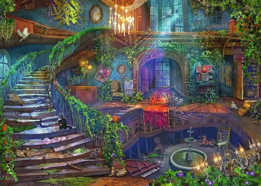 Ravensburger Puzzle 1000El. Hotel Układanka - Ceny i opinie - Ceneo.pl
