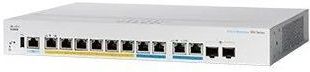 Cisco switch CBS350-8MGP-2X-EU, 6xGbE + 2x2.5GbE, 2xMultigigabit/SFP+ ...
