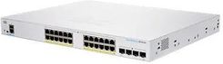 Cisco switch CBS350-24P-4G-UK, 24xGbE RJ45, 4xSFP, fanless, PoE+, 195W ...