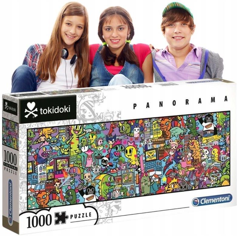Clementoni Puzzle Grafika 1000El. Panorama Tokidoki - Ceny i opinie ...