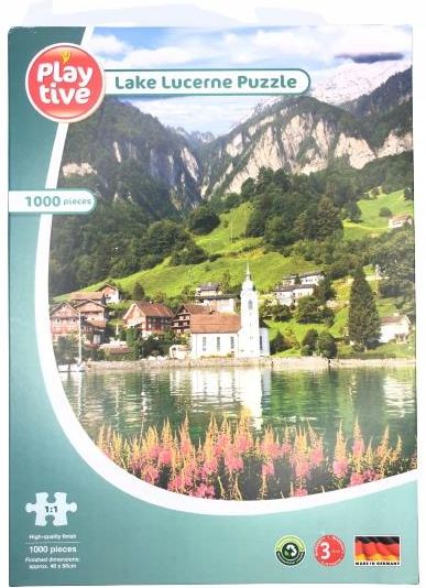 Playtive Puzzle Lake Lucerne Szwajcaria 1000El. - Ceny i opinie - Ceneo.pl