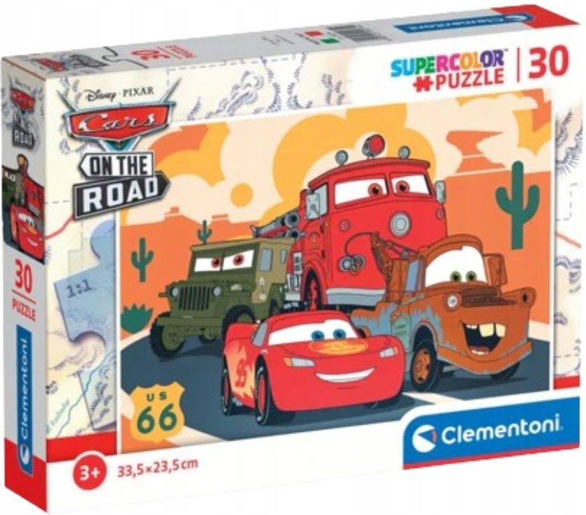 Disney Puzzle Auta Zygzak Cars Pixar 50El. - Ceny i opinie - Ceneo.pl