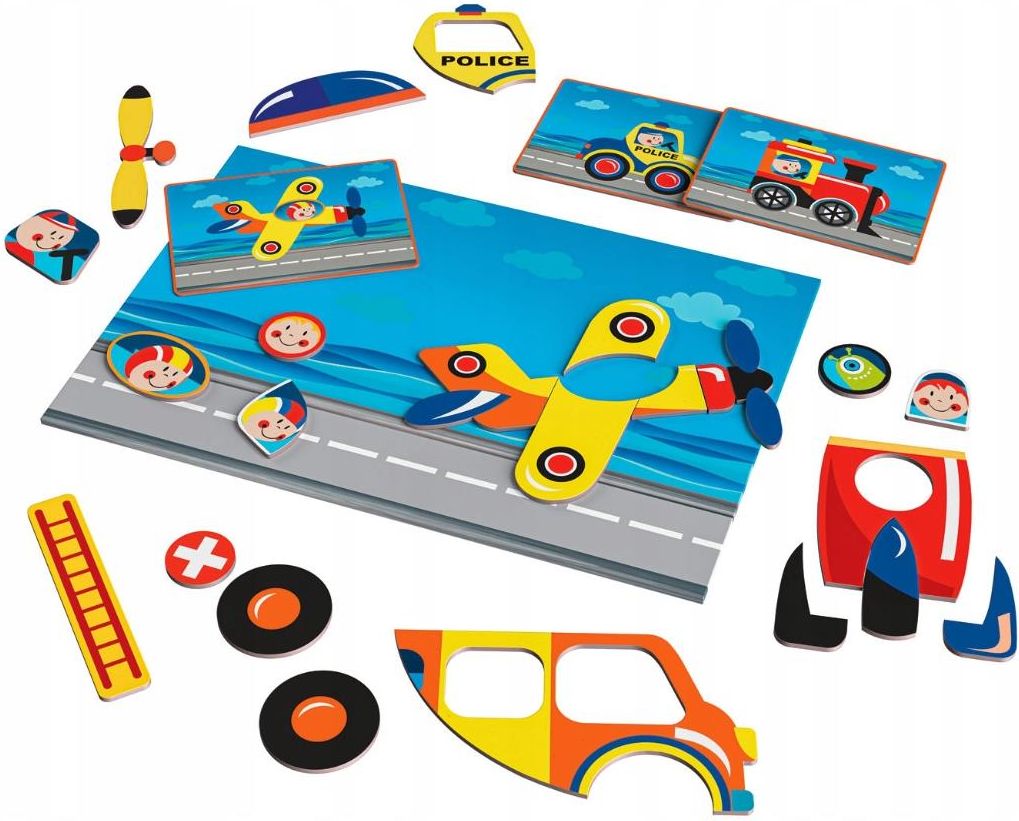 Playtive Magnetyczne Puzzle W Pudełku Pojazd 80El. - Ceny i opinie ...