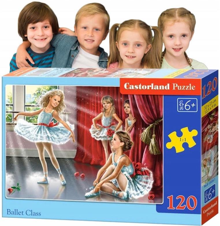 Castorland Puzzle 120El. Lekcja Baletu - Ceny i opinie - Ceneo.pl