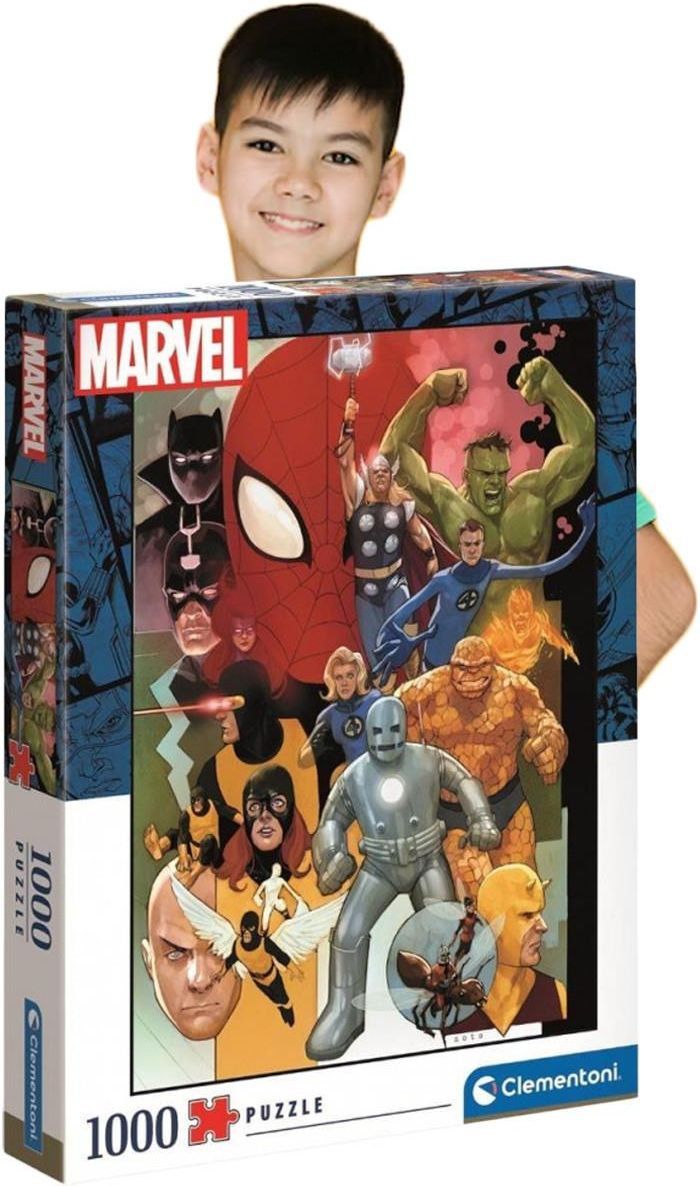 Clementoni Marvel Puzzle 1000El. - Ceny i opinie - Ceneo.pl