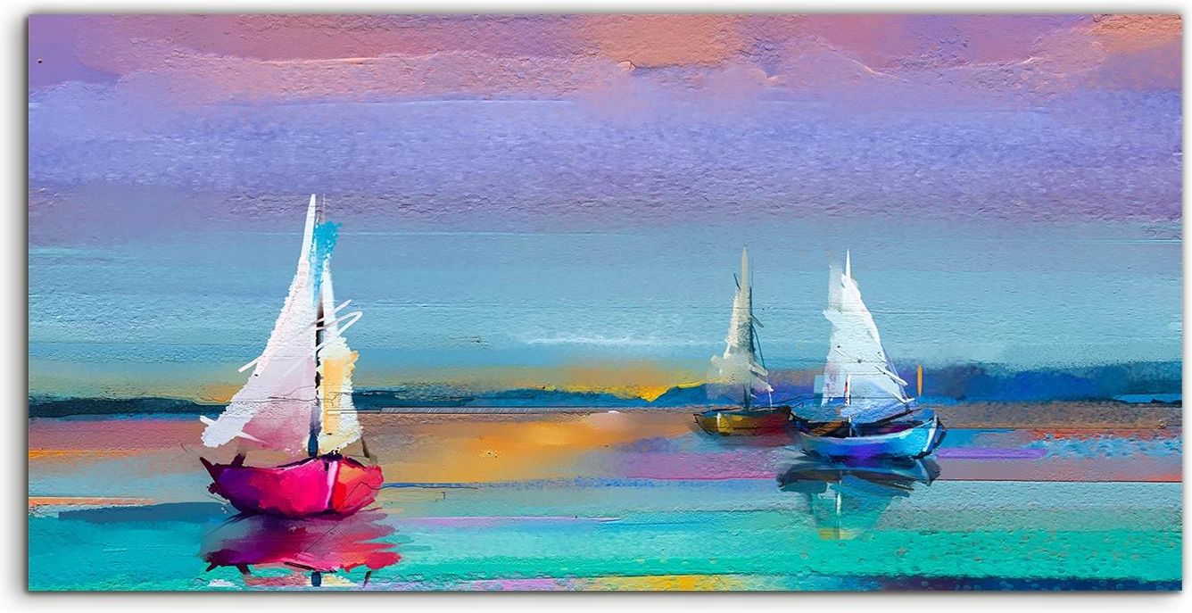 Coloray Panele Szklane Kuchnia Statki Plaża Łódka 100X50 - Opinie i ...