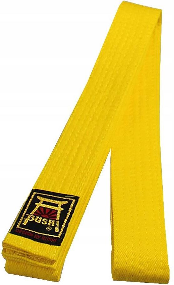 Pas Pasy Karate Taekwondo Judo Bushi Żółty 220cm - Ceny i opinie - Ceneo.pl