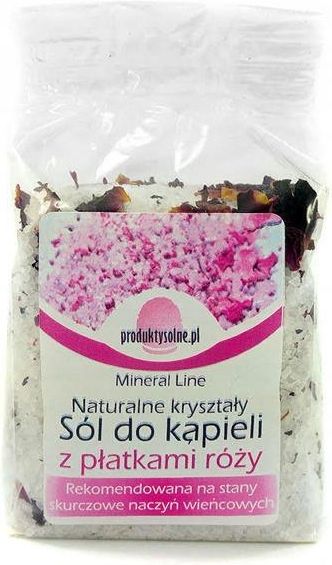 Sól do kąpieli Produkty Solne Sól Do Kąpieli Z Płatkami Róży Relaks ...